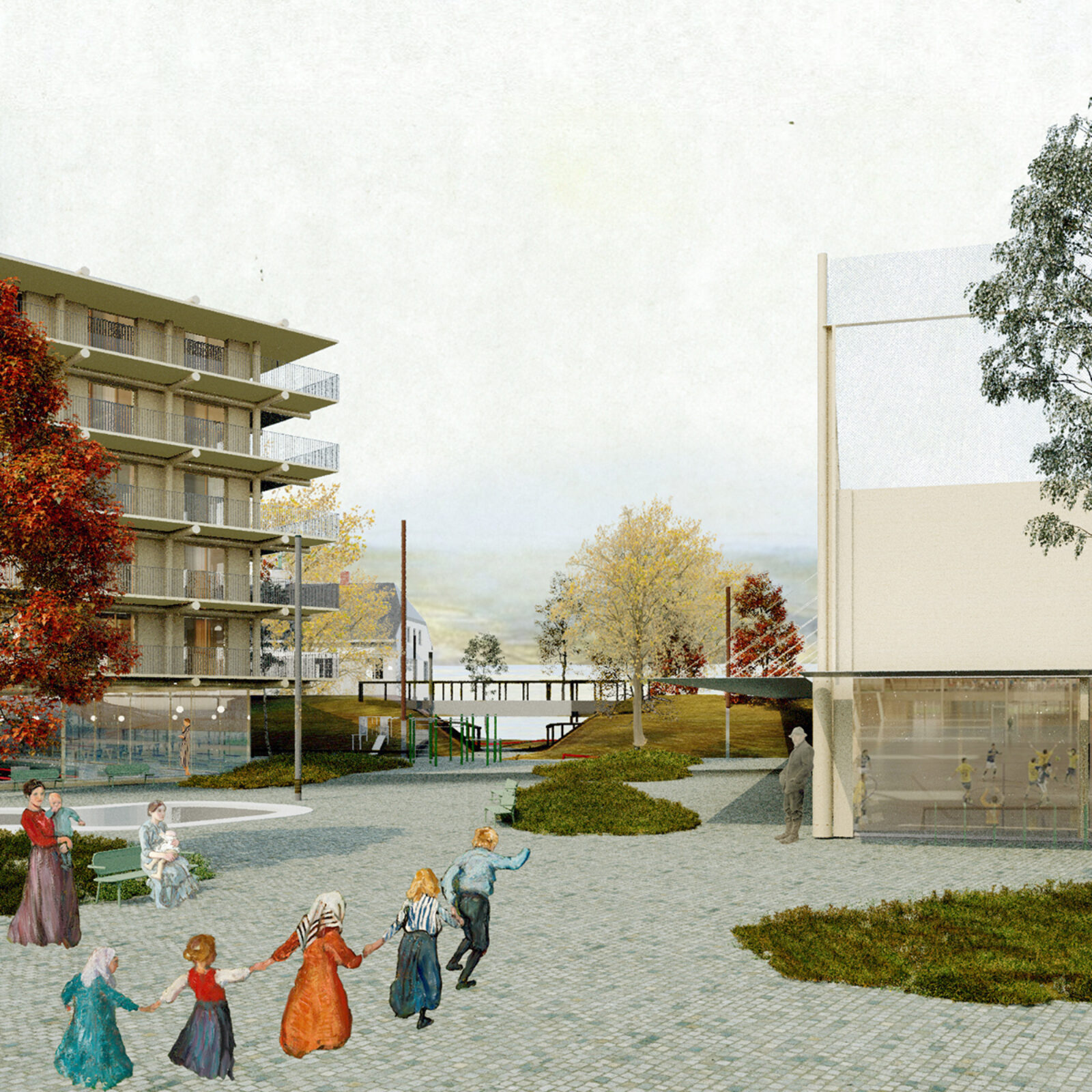 Fetsund masterplan — Sanden Hodnekvam Arkitekter / Arkitekt Nesodden ...