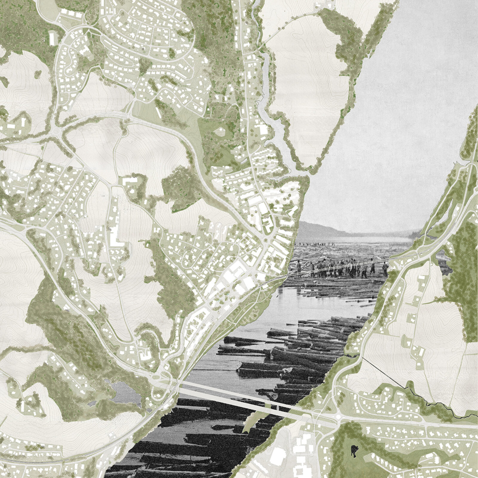 Fetsund masterplan — Sanden Hodnekvam Arkitekter / Arkitekt Nesodden ...