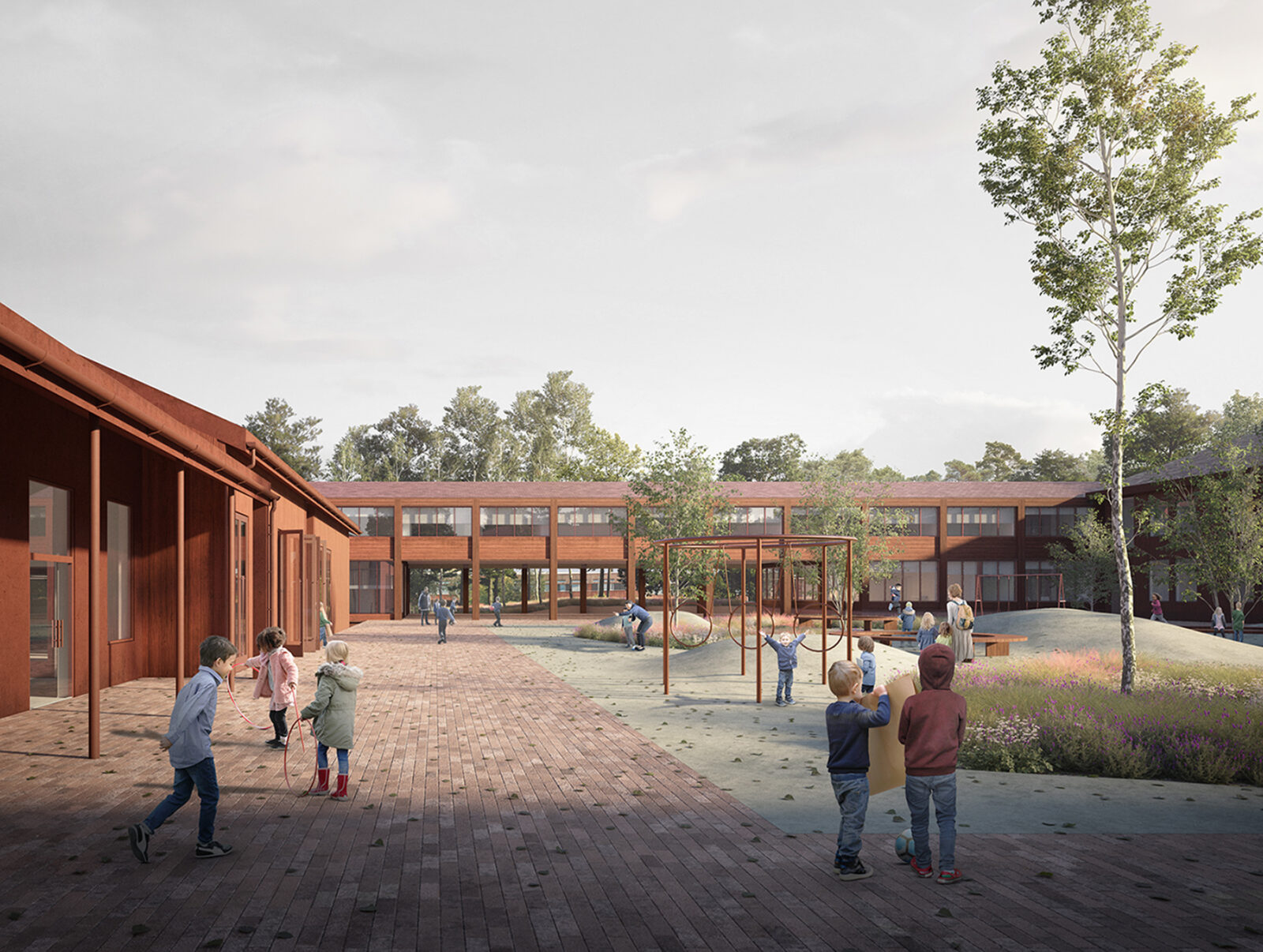 Nesoddtangen Barneskole — Sanden Hodnekvam Arkitekter / Arkitekt ...